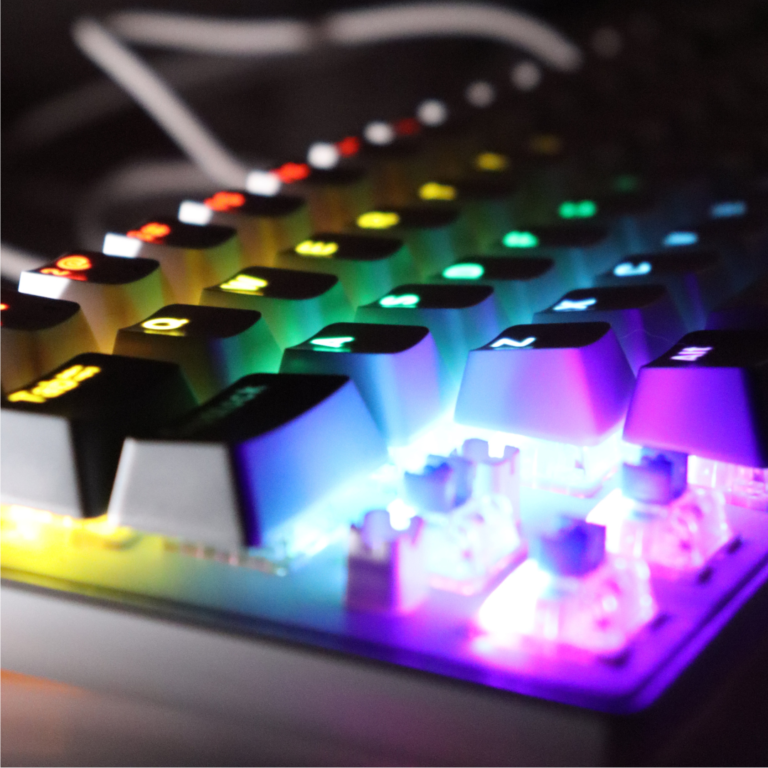 Teclado Mecânico Rgb Swith Azul PEI-FR3025 – Peining